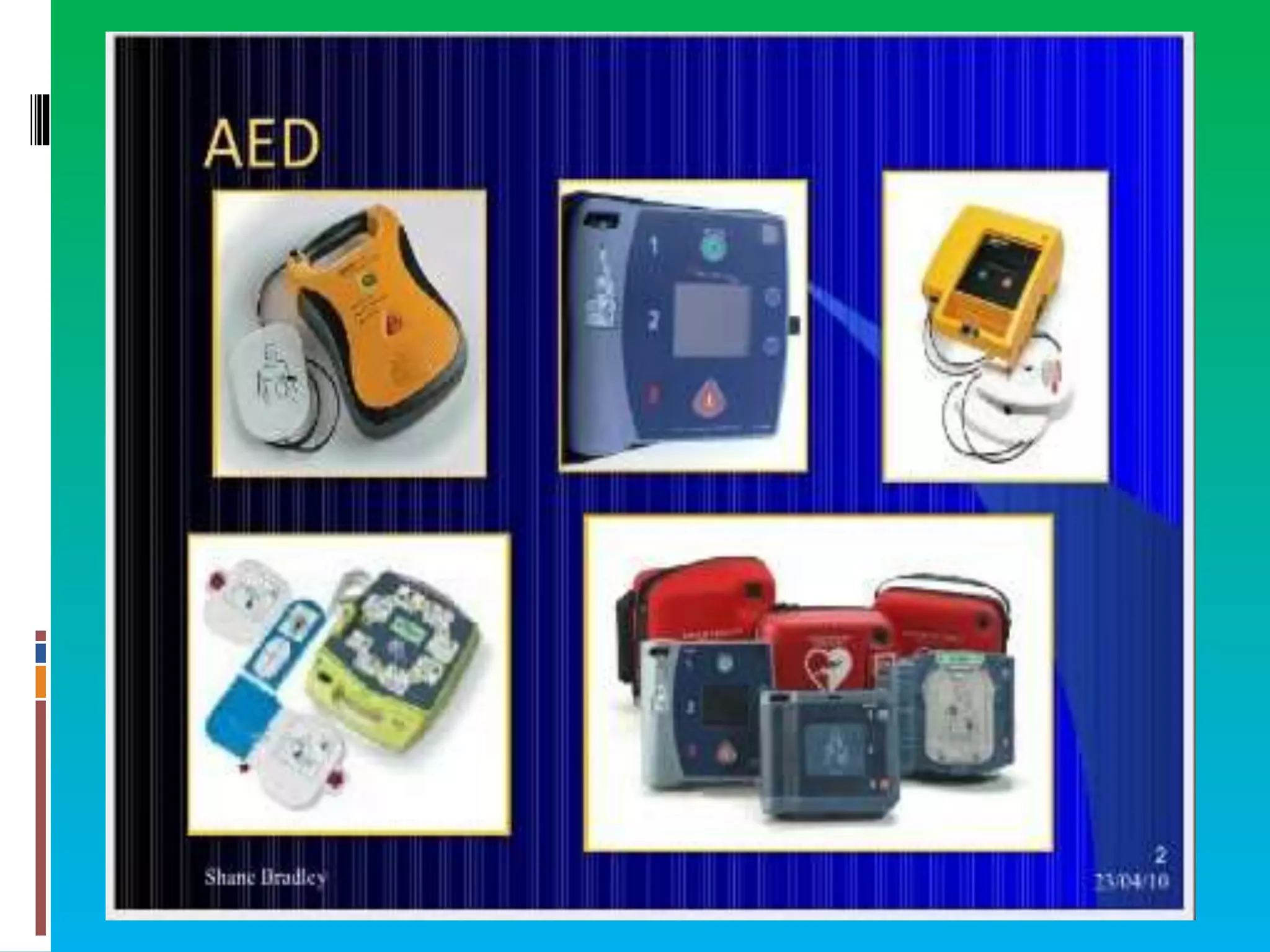 AUTOMATED EXTERNAL DEFIBRILLATOR | PPTX