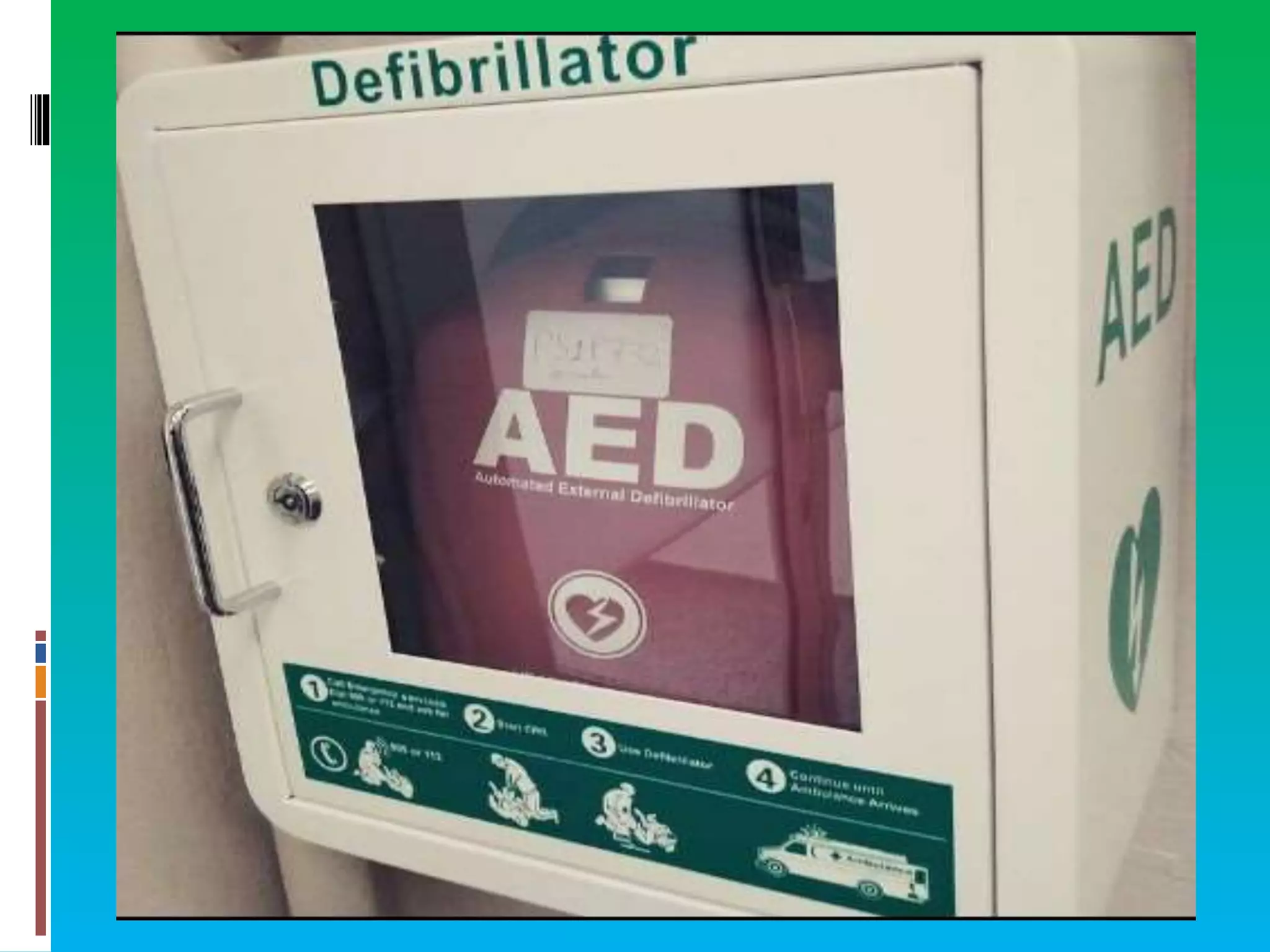 AUTOMATED EXTERNAL DEFIBRILLATOR | PPTX