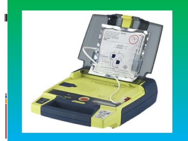 AUTOMATED EXTERNAL DEFIBRILLATOR | PPTX | First Aid | Injuries