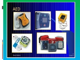AUTOMATED EXTERNAL DEFIBRILLATOR | PPTX