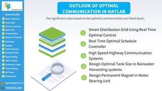BTech Matlab Projects | PPT