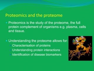 proteomics | PPTX