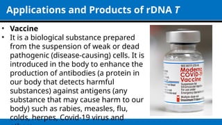 PPT2 Applications of rDNA gen bio2..pptx