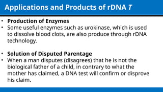 PPT2 Applications of rDNA gen bio2..pptx