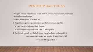 PPT 2 BAB 3 PROSES PENYUSUNAN PERATURAN PERUNDANG-UNDANGAN.pptx
