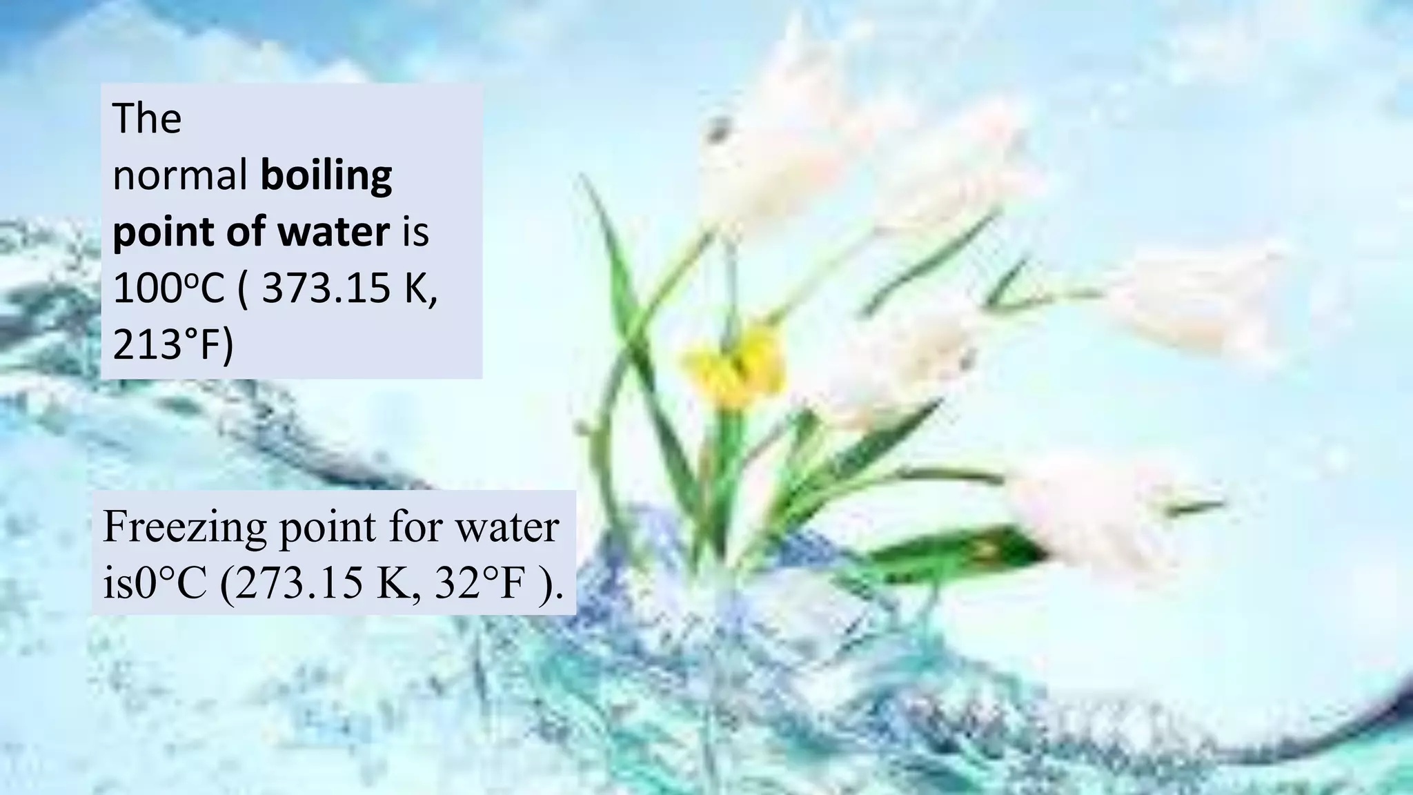 properties of water and types of water | PPT