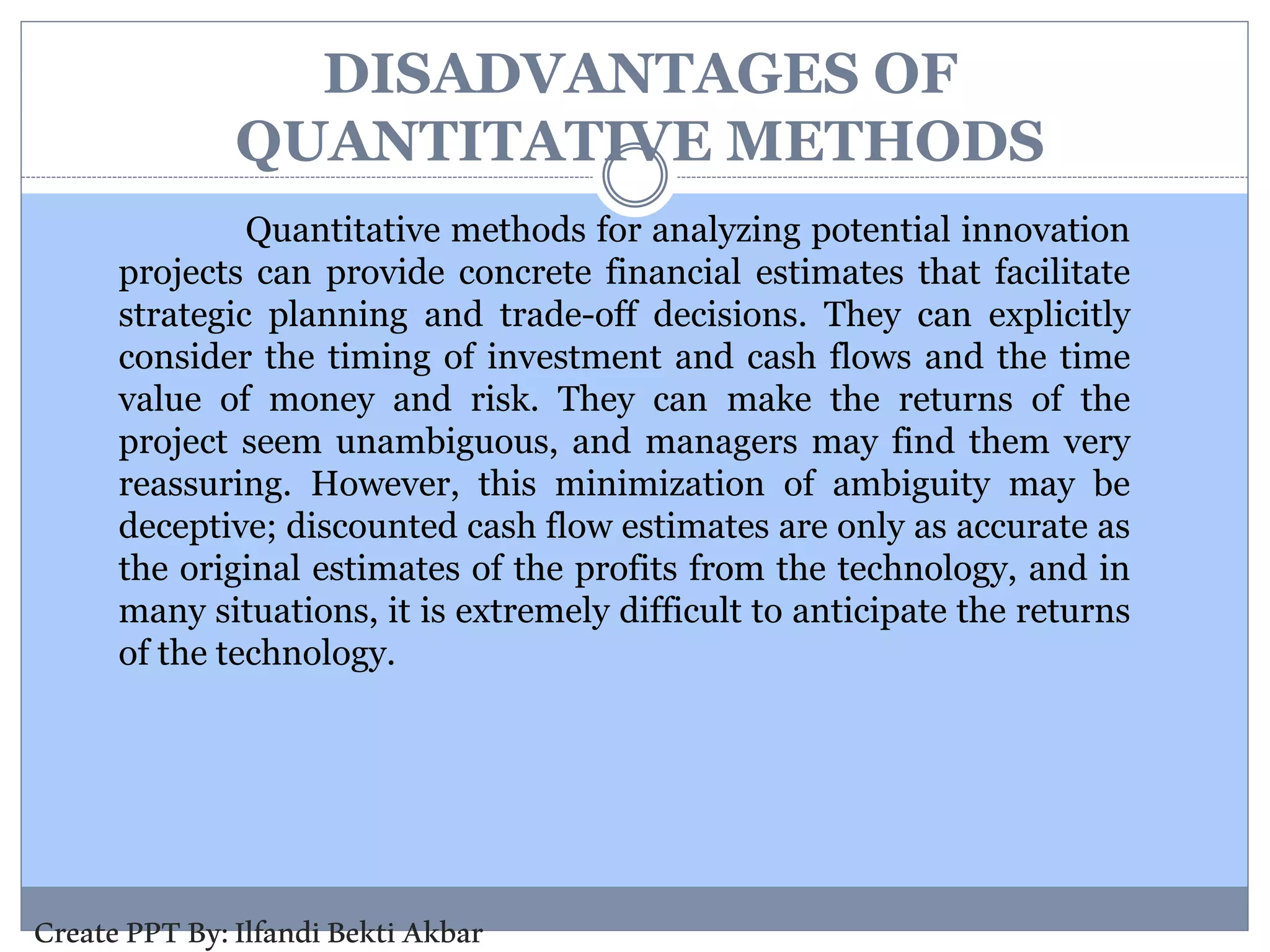 Ppt 2 choosing innovation project | PPT