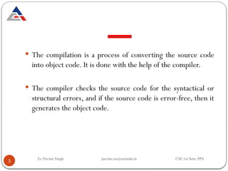 PPT 2 Compiling, Types of Errors.pptx download | PPTX