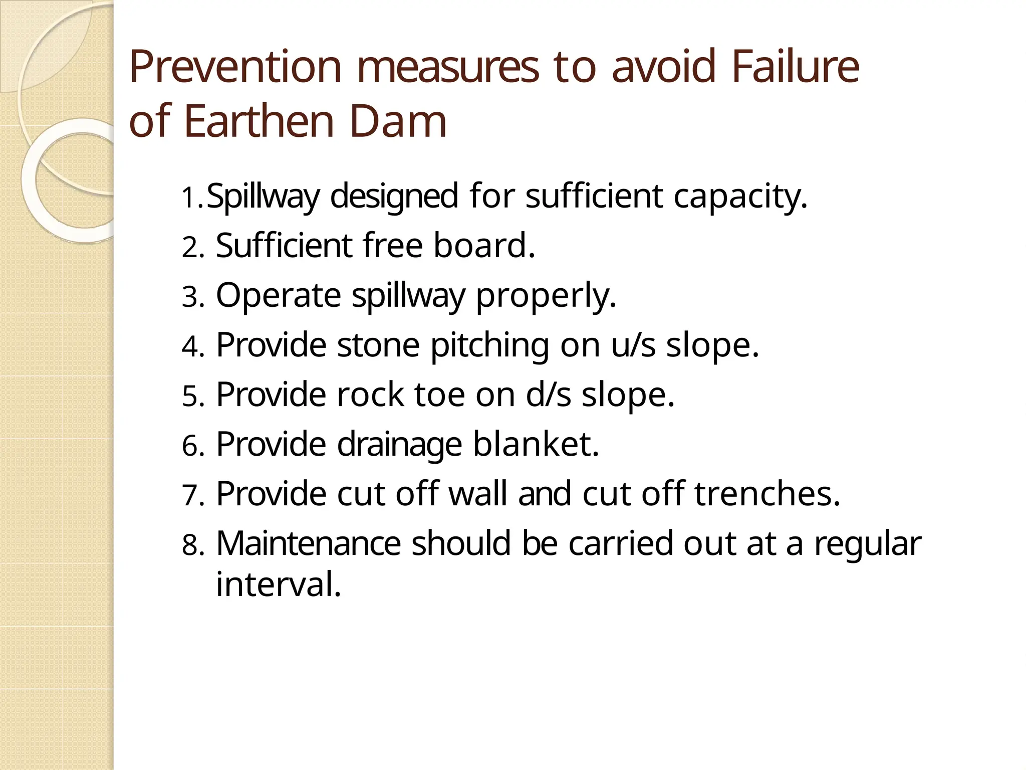Dams are important hydraulic structures under civil Engineering | PPTX