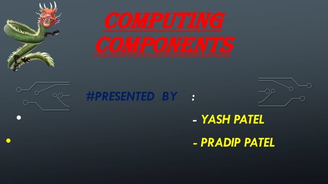 computer hardware info | PPT