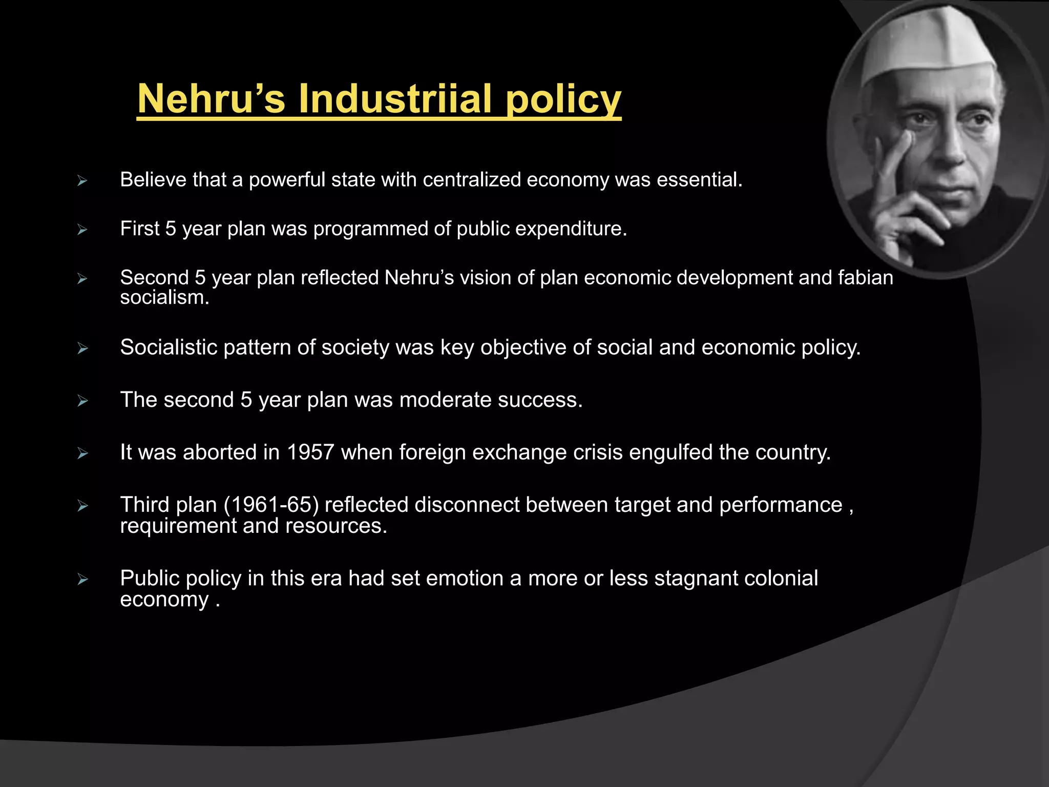 industrialisation in india | PPTX