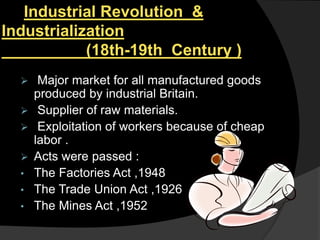 industrialisation in india | PPTX