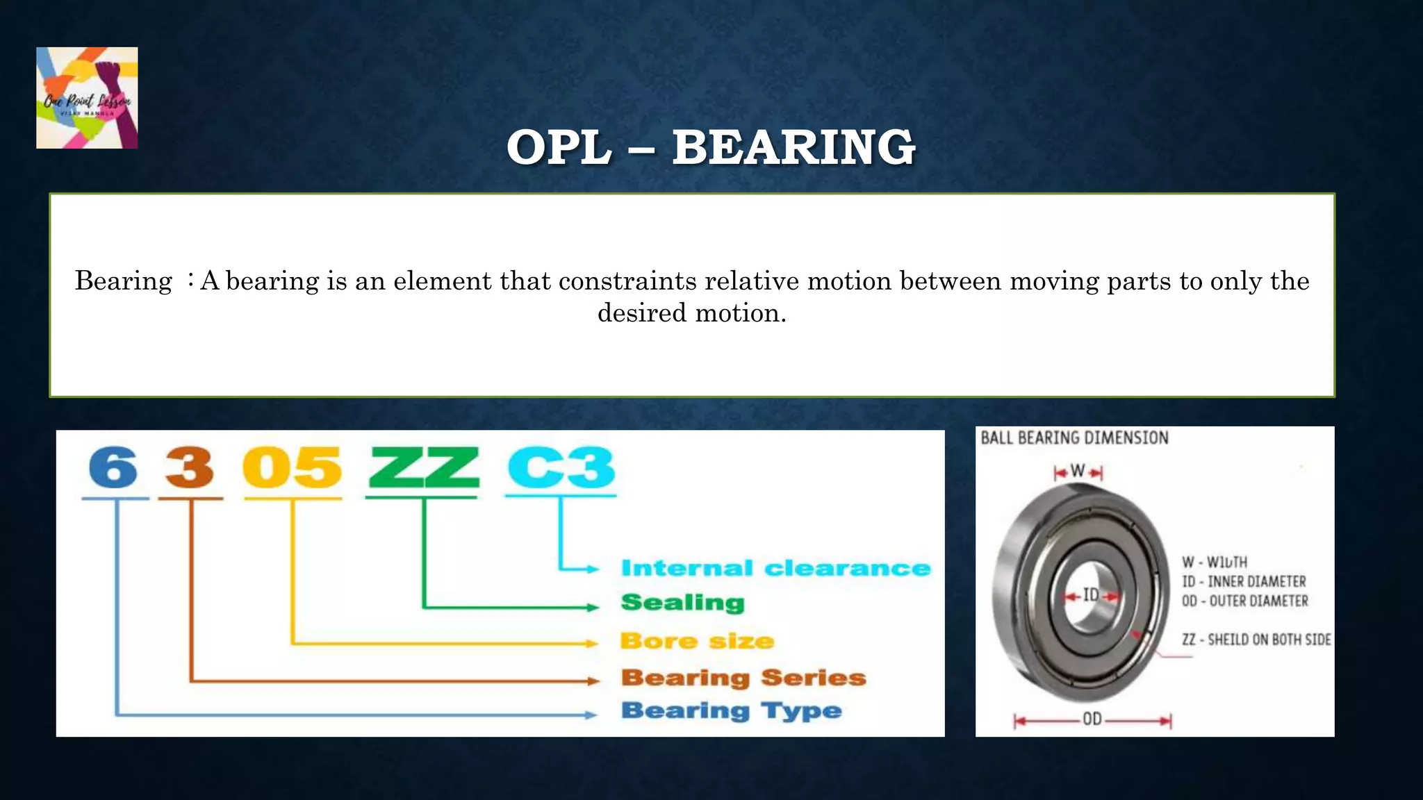 PPT 2# logic in bearing number | PPTX