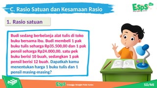 Materi ajar PPT 2 Matematika Kelas 6 Rasio.pptx