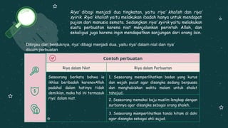 PPT 2 Pendidikan Islam Menghindari Riya dan Sum'ah.pptx