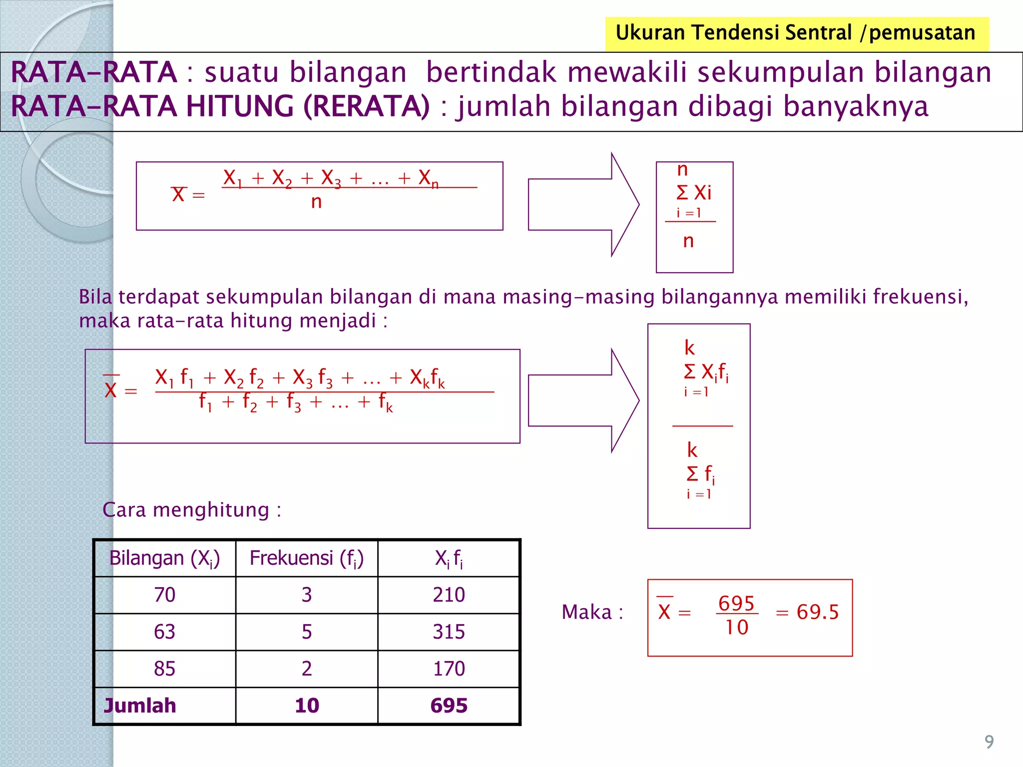 STATISTIK DESKRIPTIF | PDF