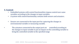 Purpose of Embedded Systems | PPT