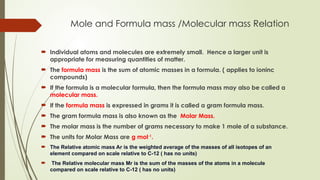 Ppt 2 S1.4Counting particles by mass The mole [Autosaved].pptx