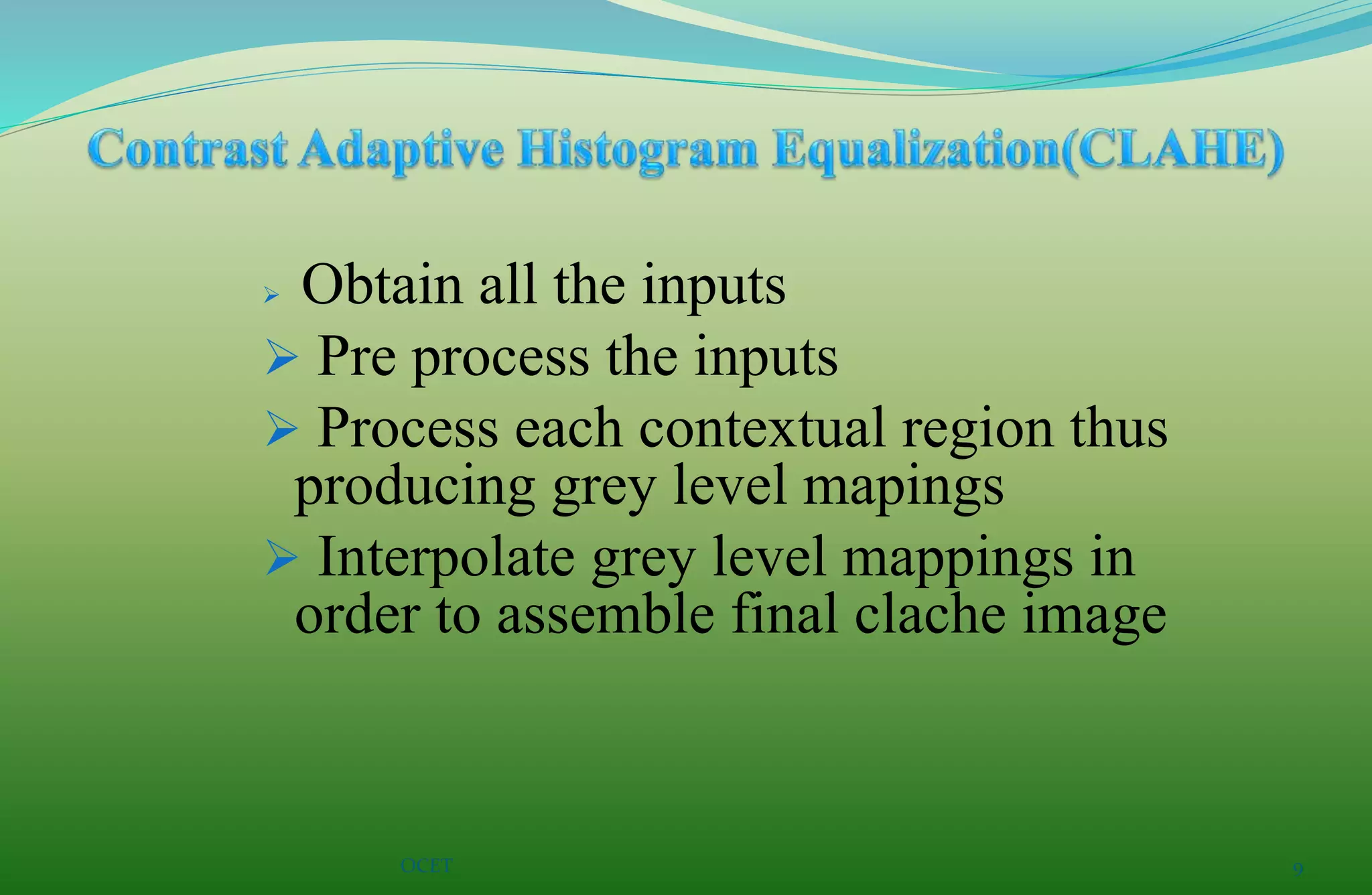AUTOMATIC SEGMENTATION OF BLOOD VESSELS DETECTION IN RETINAL IMAGES BY USING GABOR FILTER | PPTX