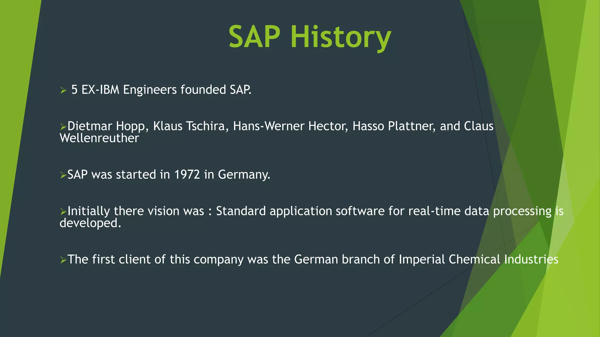 SAP Overview and Architecture | PPTX