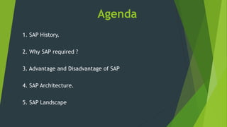SAP Overview and Architecture | PPTX