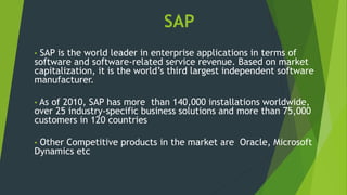 SAP Overview and Architecture | PPTX