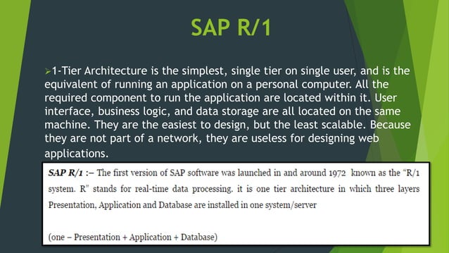 SAP Overview and Architecture | PPTX