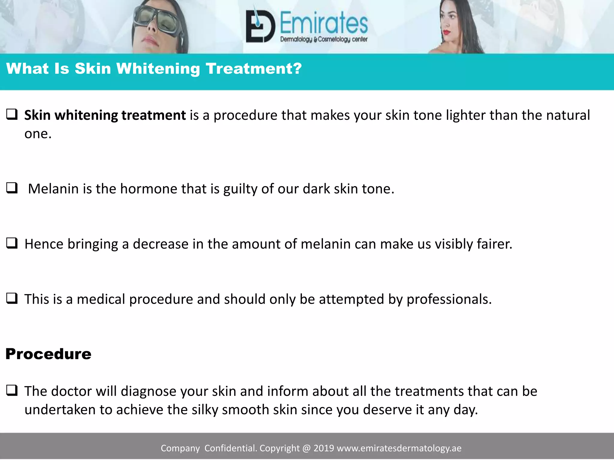 Skin whitening treatment | PPTX