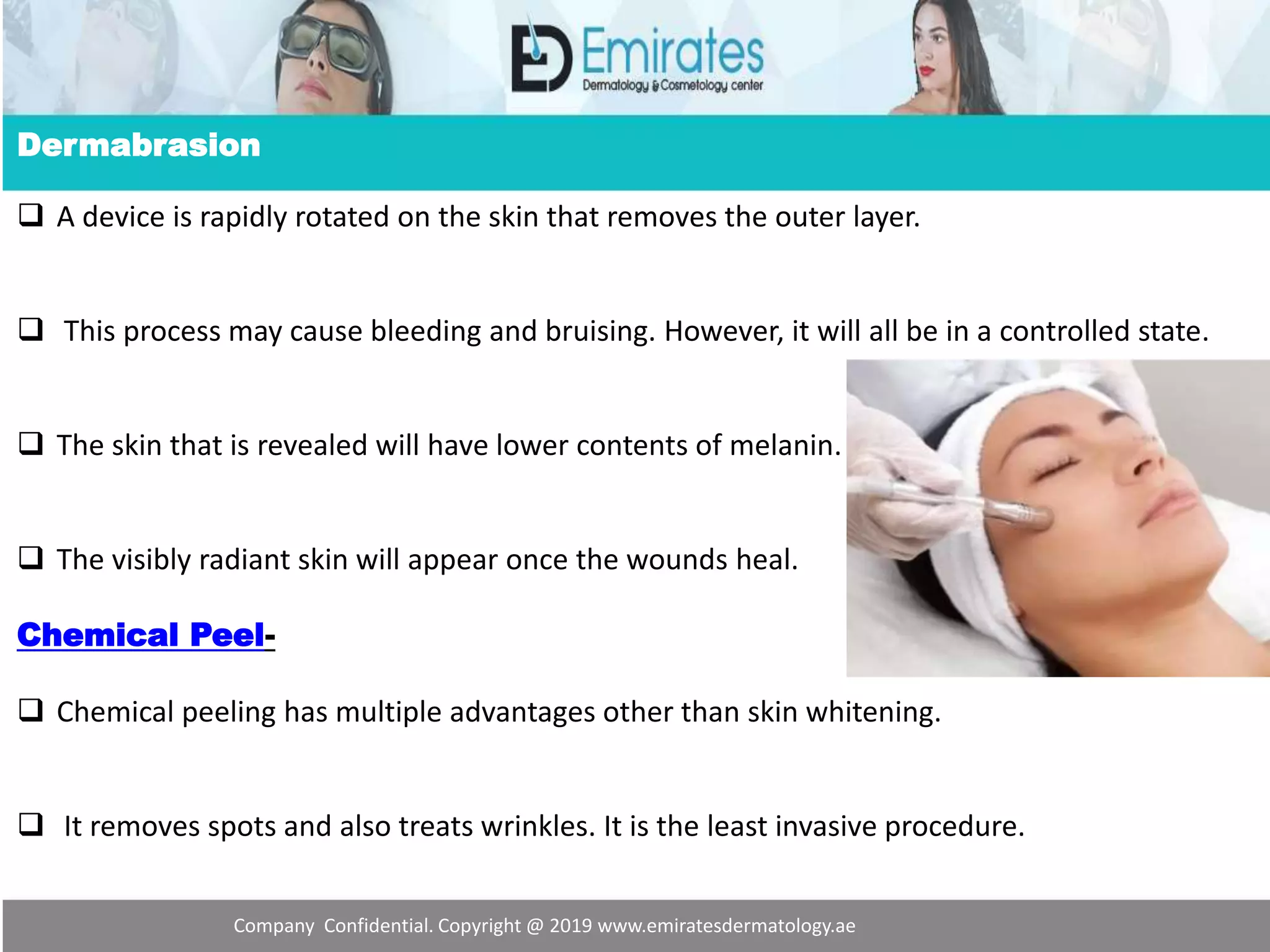 Skin whitening treatment | PPTX