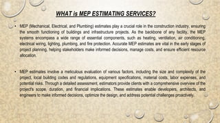 PPT 2, SMA MEP Estimate.pptx