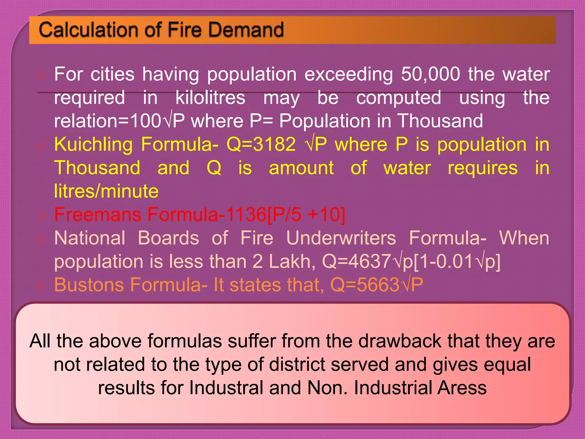 Sources, intake structures and water demand in Water Supply Schemes | PPTX