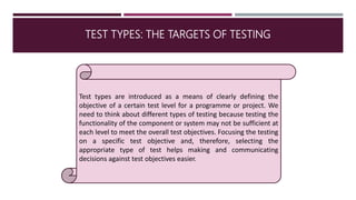 Ppt 2 testing throughout the software life cycle | PPT