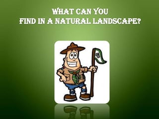 PPT LANDSCAPE (PART 2) PARTS OF THE TREE AND PARTS OF THE FLOWER | PPT