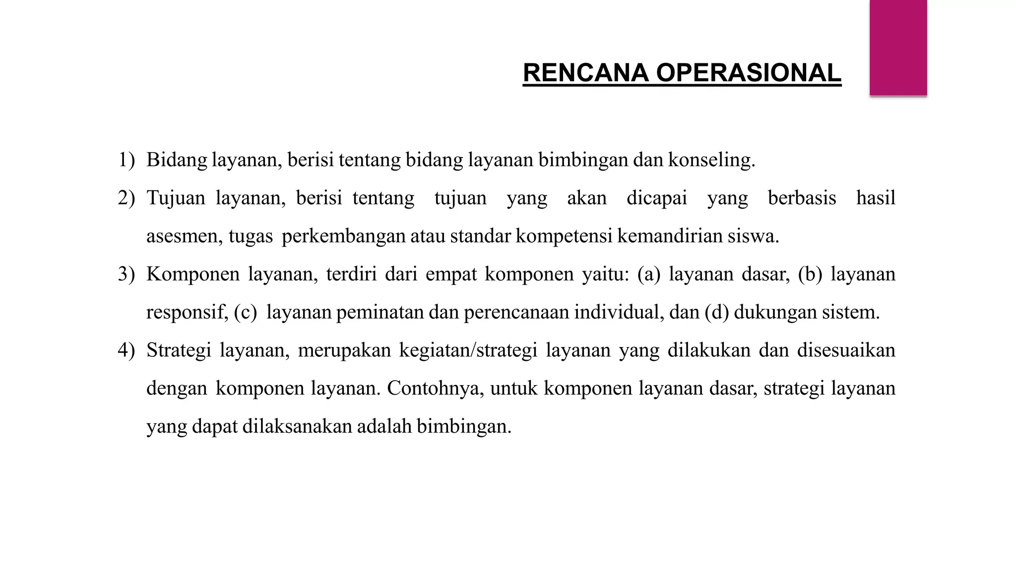 PROSEDUR PENYUSUNAN PROGRAM BK KOMPREHENSIF | PPTX