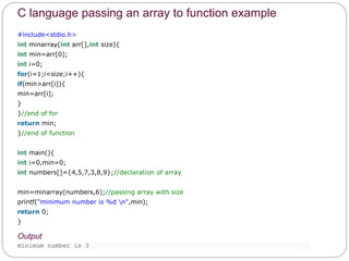 C Programming Unit-3 | PPTX
