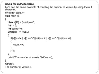 C Programming Unit-3 | PPTX