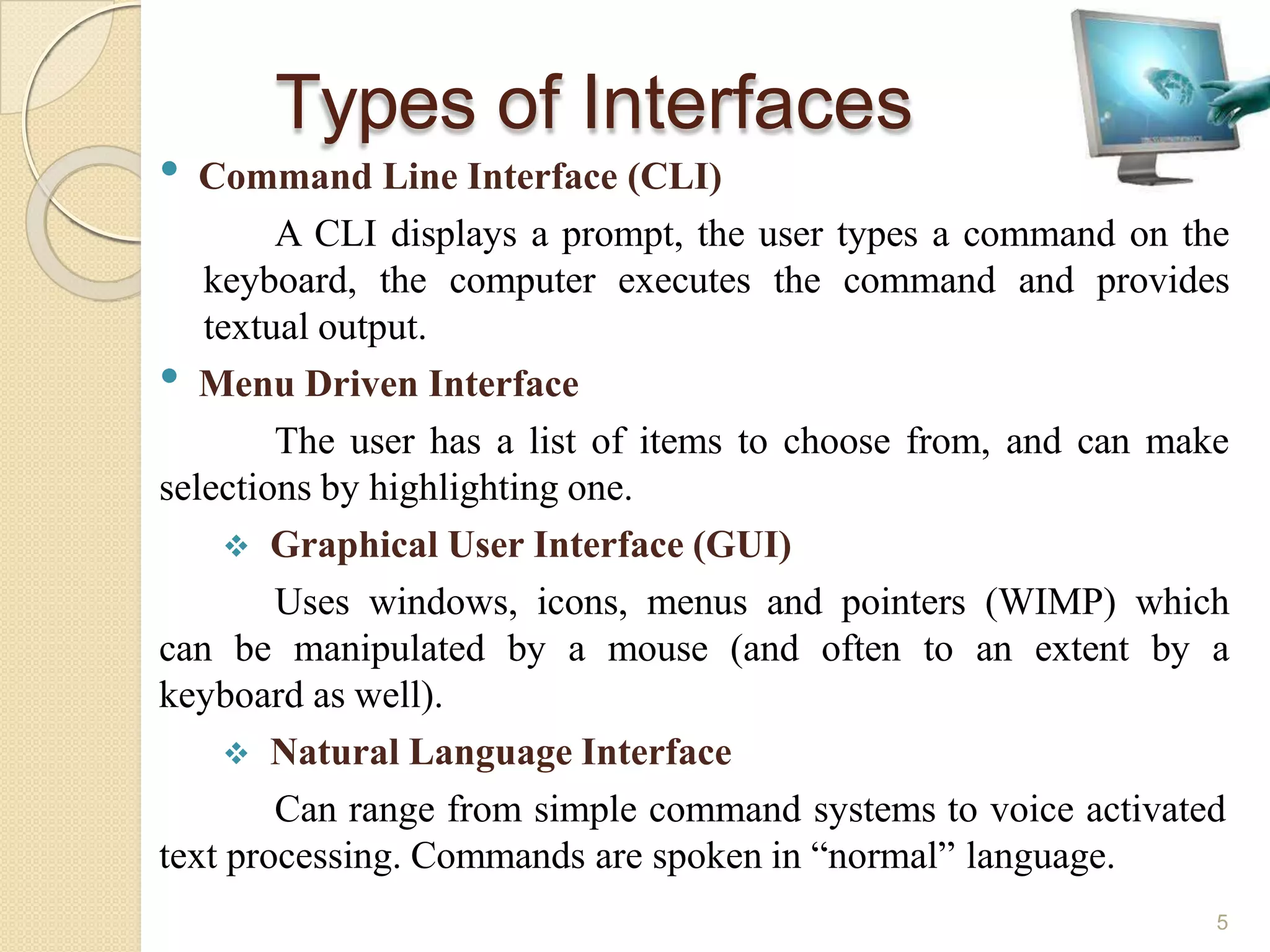 Human Computer Interface (HCI) | PPTX