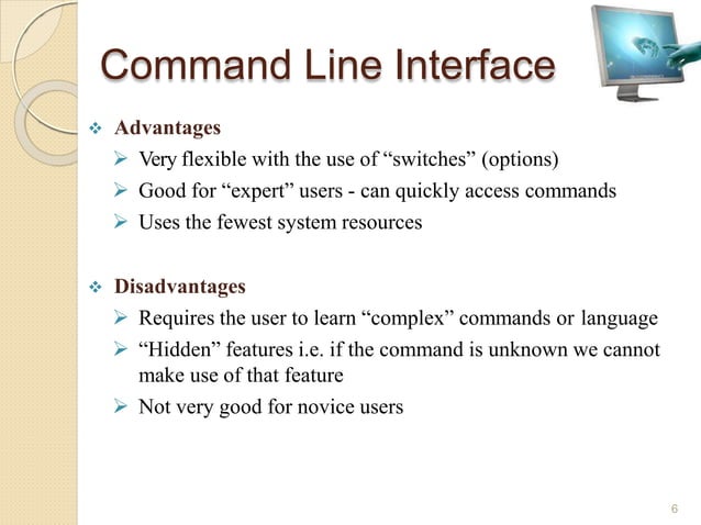 Human Computer Interface (HCI) | PPTX | Operating Systems | Computer ...