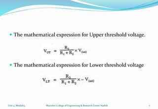 Module3: opamp as a Schmitt trigger | PPTX