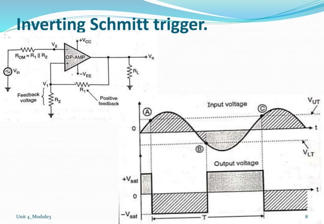 Module3: opamp as a Schmitt trigger | PPTX
