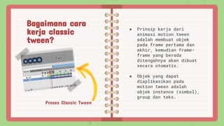 TEKNIK ANIMASI TWEENING | PPTX