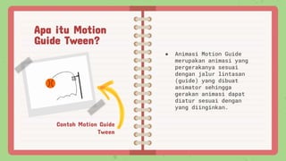 TEKNIK ANIMASI TWEENING | PPTX