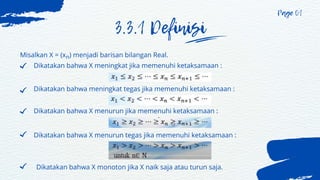 PPT 3.3 BARISAN MONOTON (ARINI ANSAR DAN NURUL FITRIH).pptx