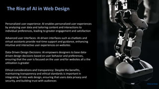 The Future of Web Design: Integrating AI and User-Centric Interfaces | PPT