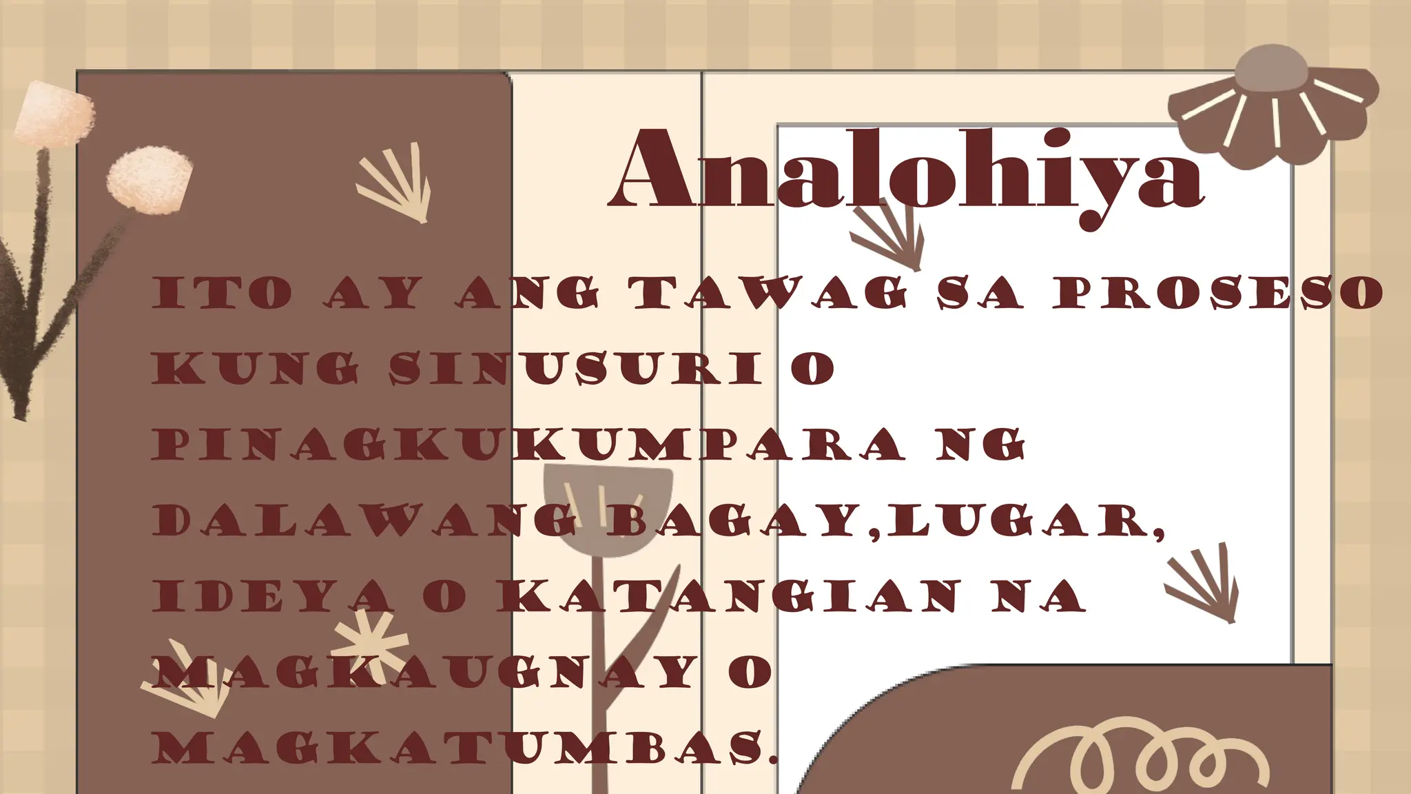 FILIPINO 10- DIFFUN NHS ANALOHIYA QUARTER 4 | PPTX