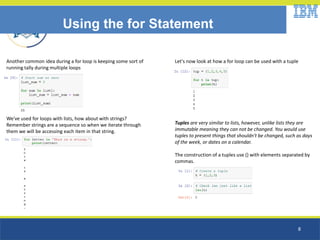 PPT3-CONDITIONAL STATEMENT LOOPS DICTIONARY FUNCTIONS.ppt