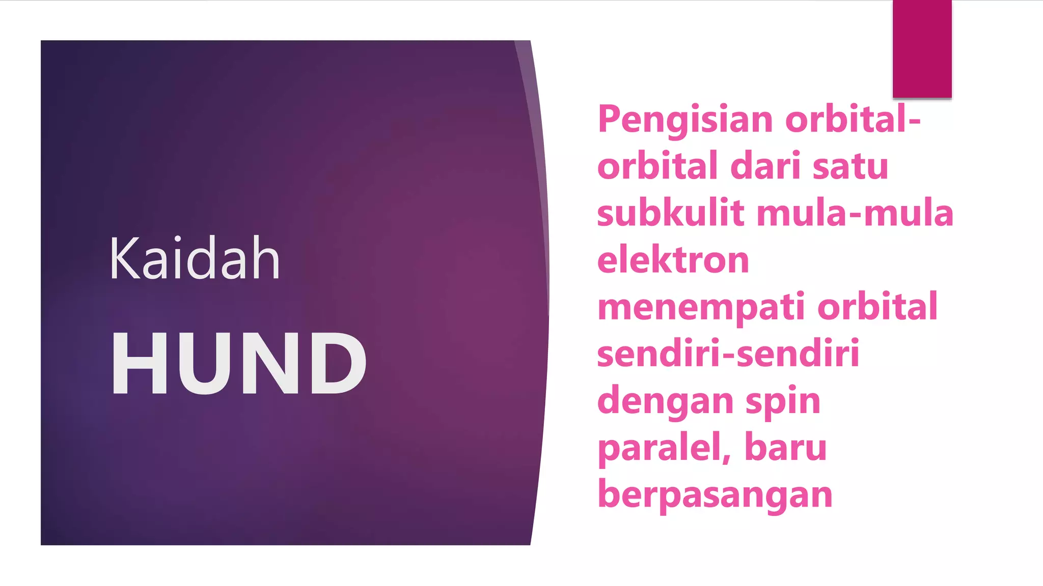 Konfigurasi Elektron dan Bilangan Kuantum | PPTX