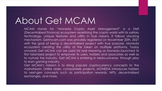 GET MCAM - MONEDA CRYPTO ASSET MANAGEMENT | PPT | Free Download