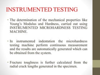 Mechanical Properties of Ceramics | PPTX