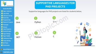 PhD-Projects-in-Computer-Science | PPT